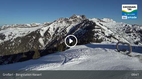 Webcam Großarl: Bergstation Kieserl - Webcam Galore