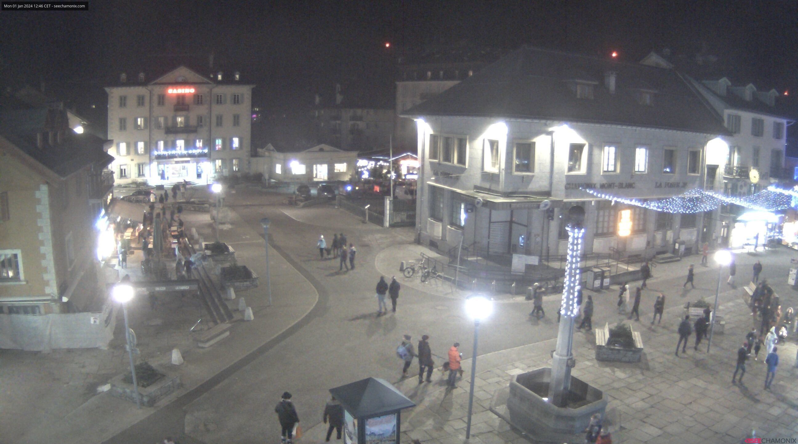 Webcam Chamonix-Mont-Blanc: Place Balmat