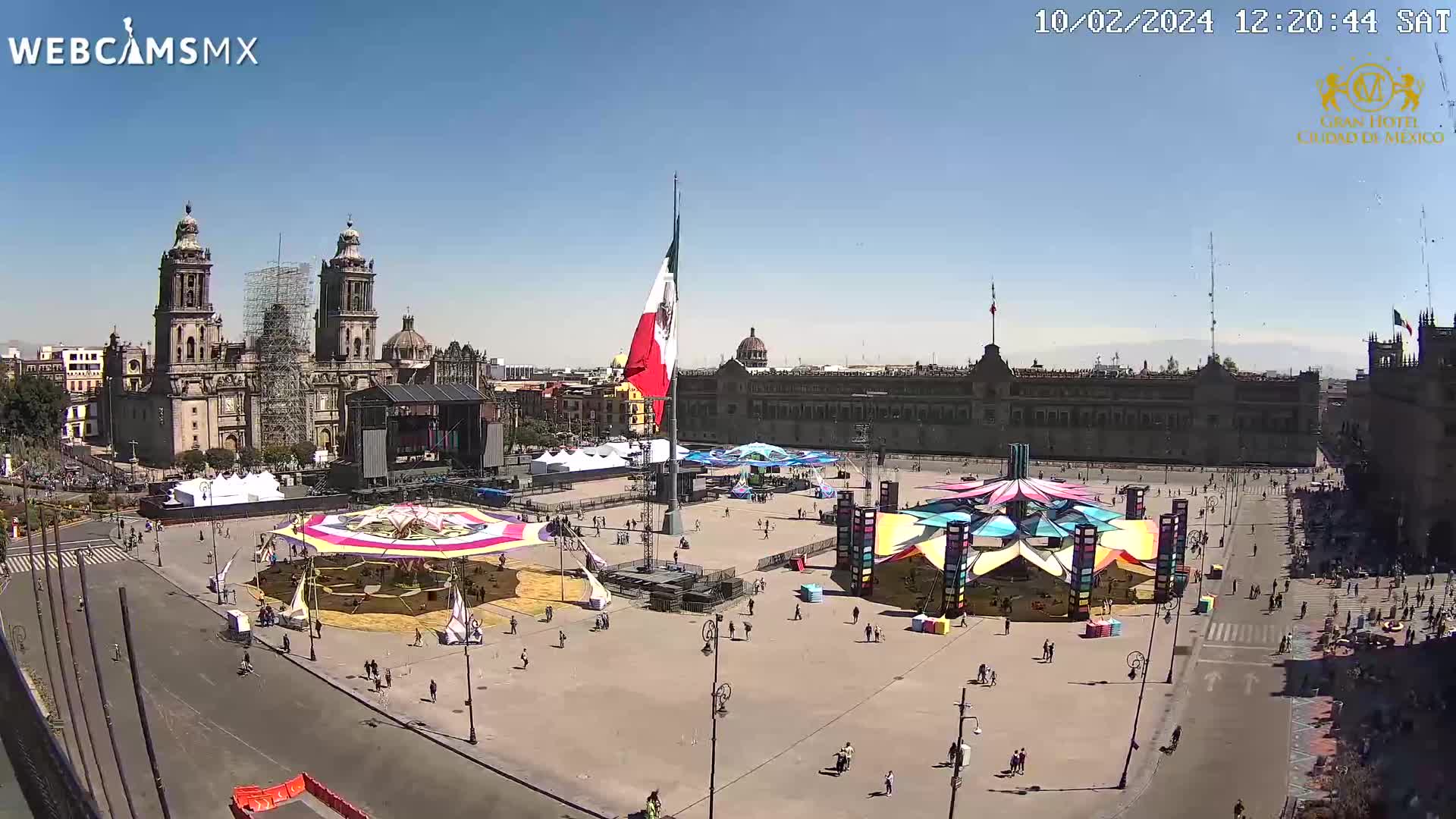 Webcam Mexico City: Zócalo