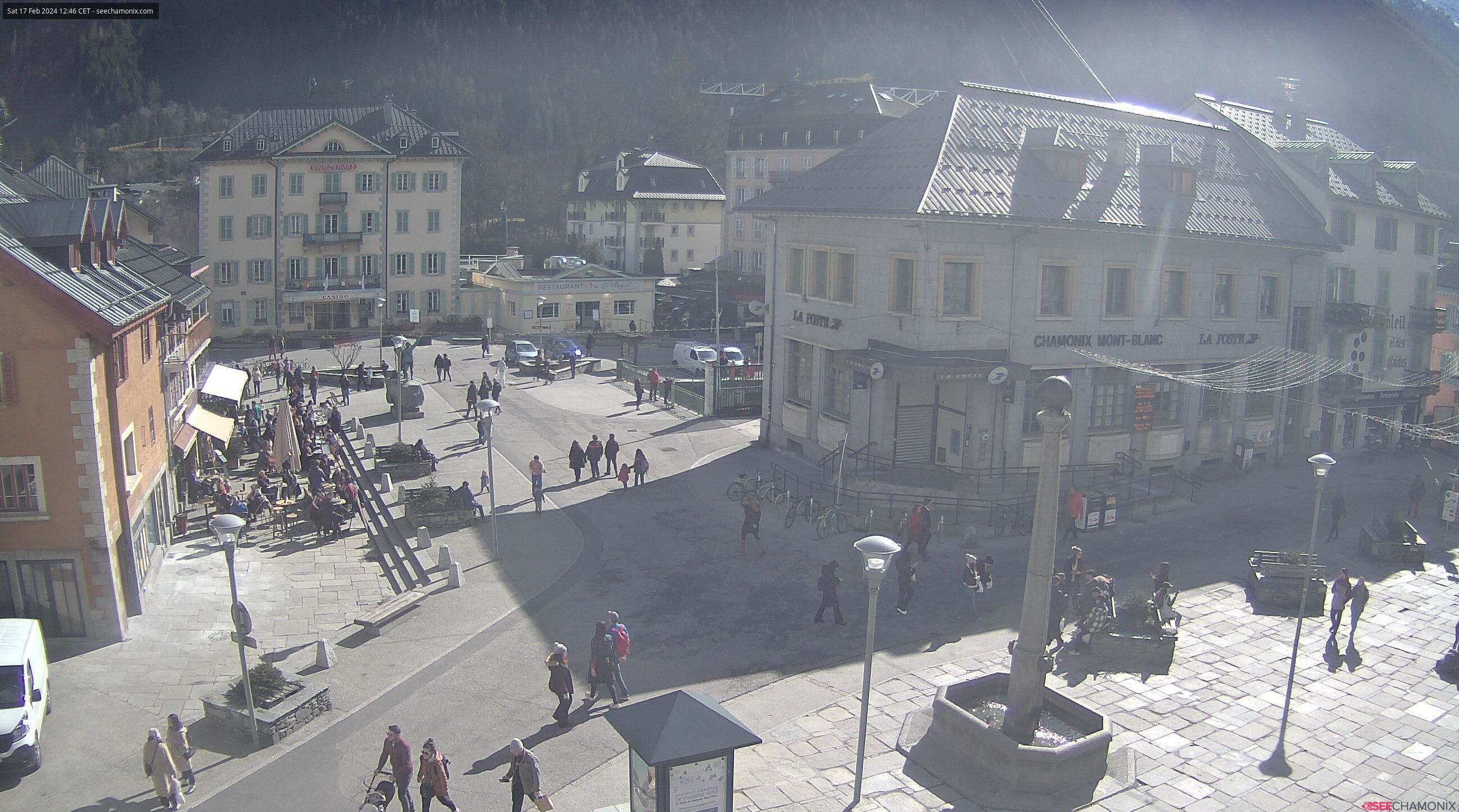 Webcam Chamonix-Mont-Blanc: Place Balmat