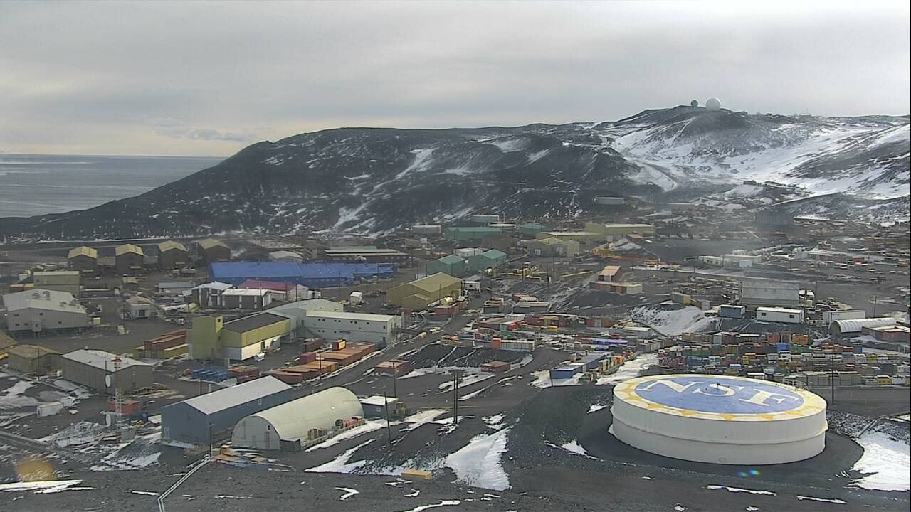 Webcam McMurdo Station: View over McMurdo