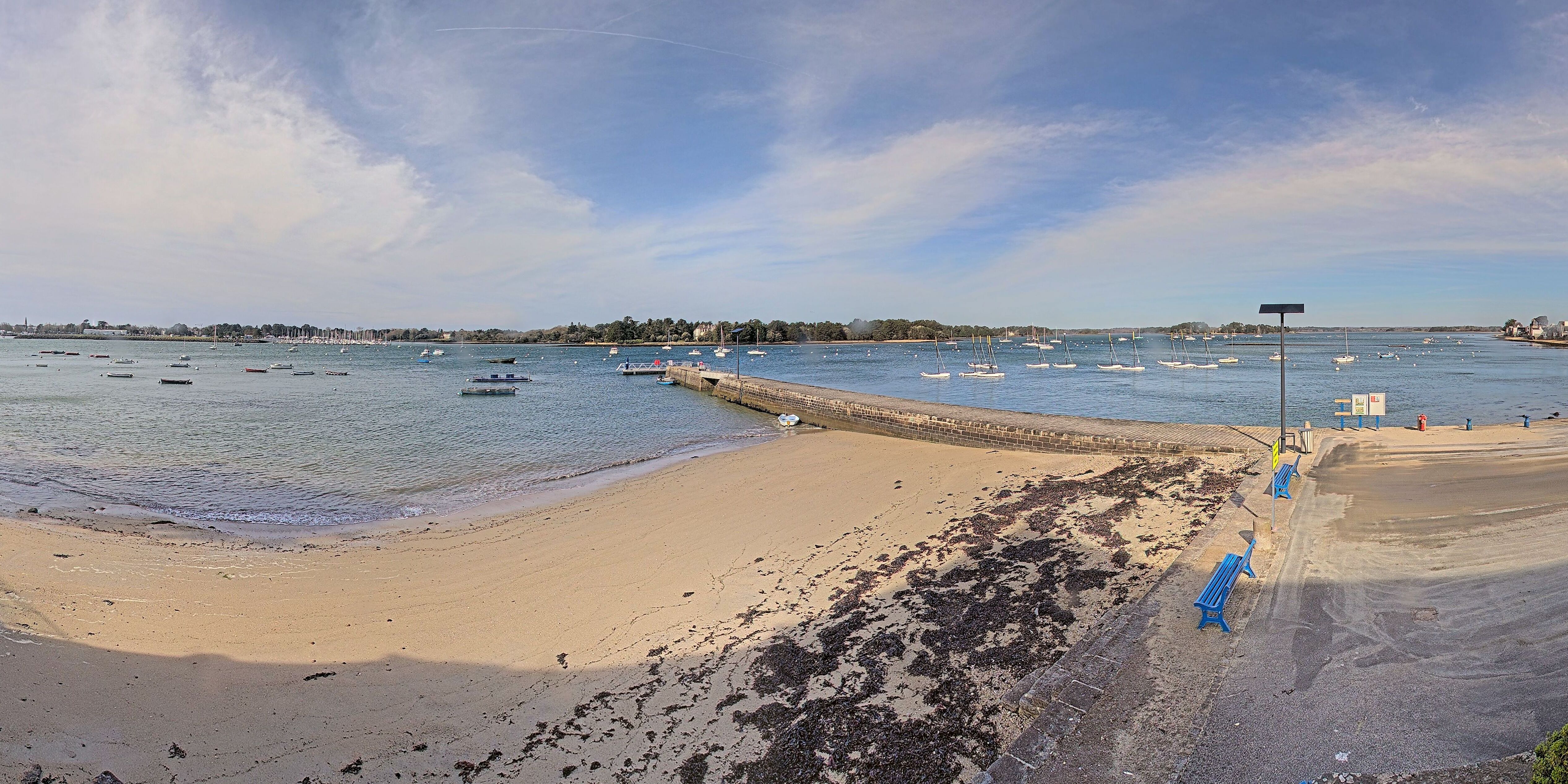 Île-Tudy: HD-Panorama - Webcam Galore