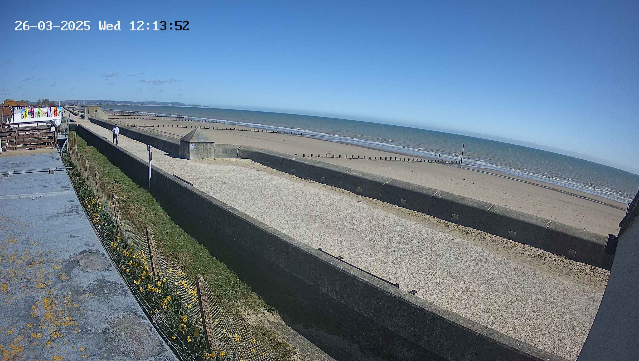 Webcam Dymchurch: Dymchurch Beachcam