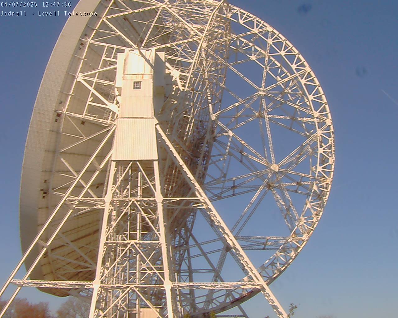 Webcam Jodrell Bank Observatory: Lovell Telescope