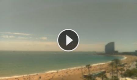 Webcam Barcelona: Livestream Barceloneta