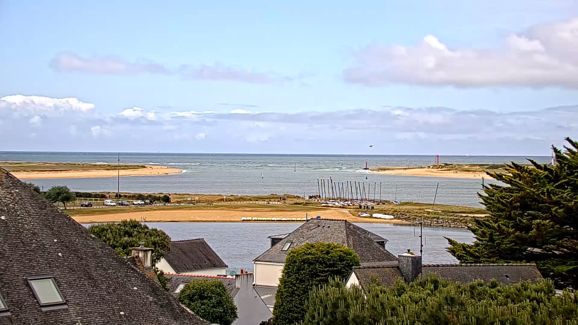 Webcam Étel: La Barre d'Etel