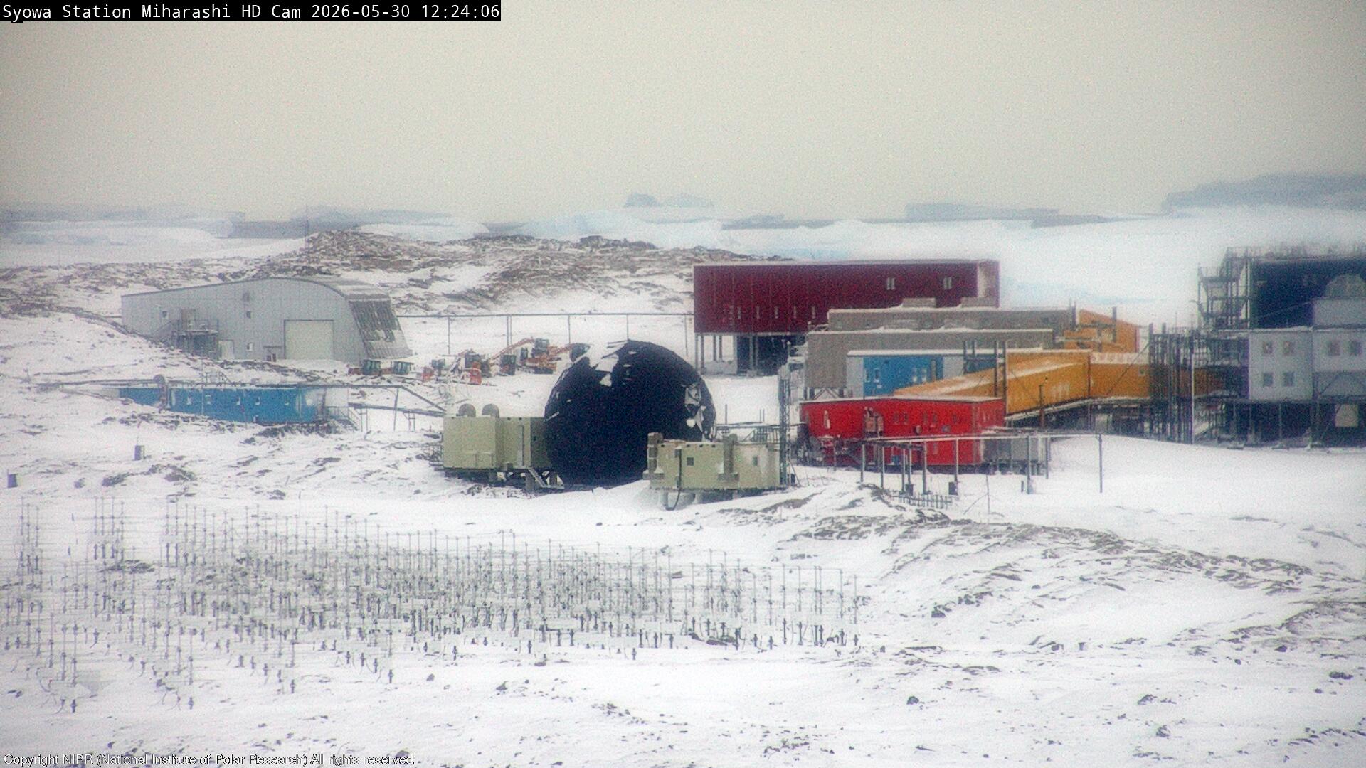 Webcam Showa Station: Showa Station Roof Cam