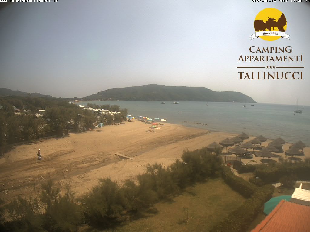 Webcam Lacona (Elba): Beach of Lacona