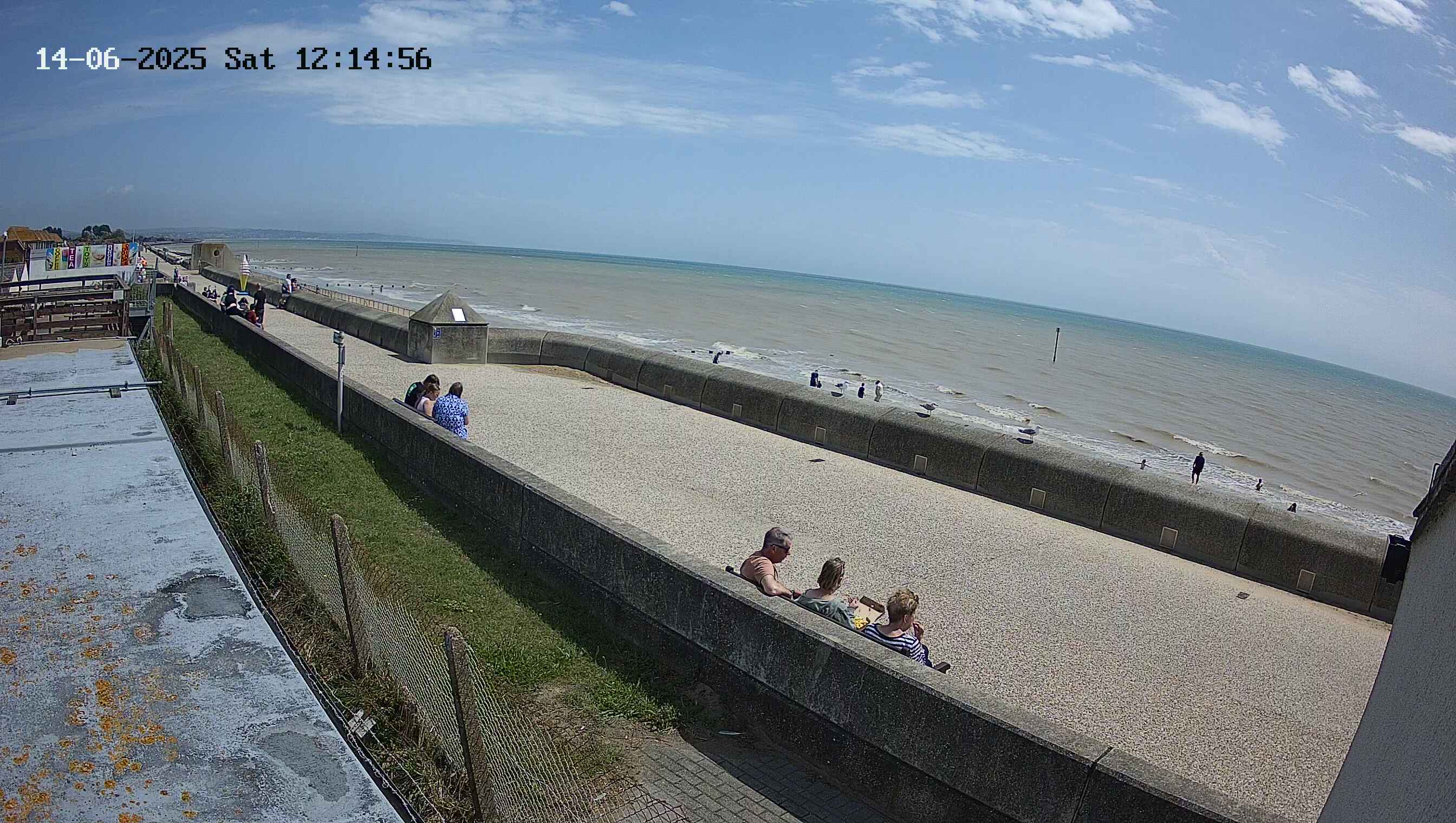 Webcam Dymchurch: Dymchurch Beachcam