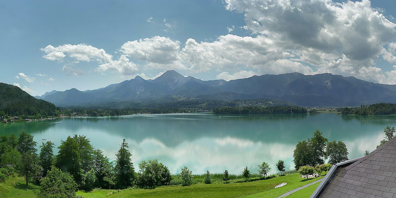 Webcam Egg am Faaker See: View onto the Faaker See