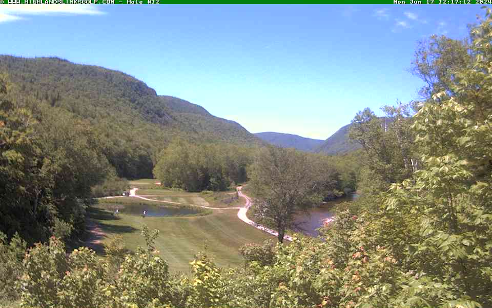 Webcam Ingonish Beach (Cape Breton): Cape Breton Highlands Links Golf ...