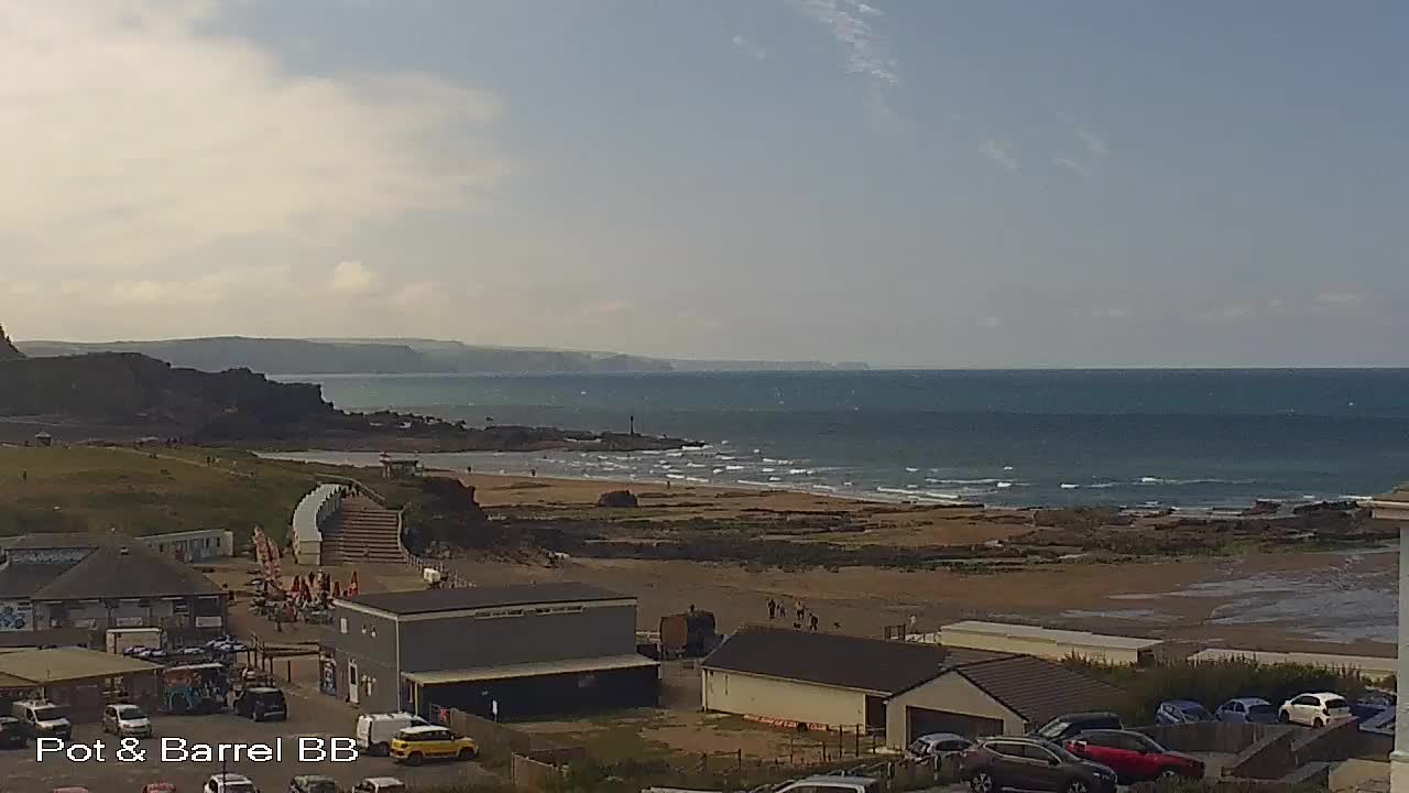 Webcam Bude (Cornwall): Live Surf & Beach View