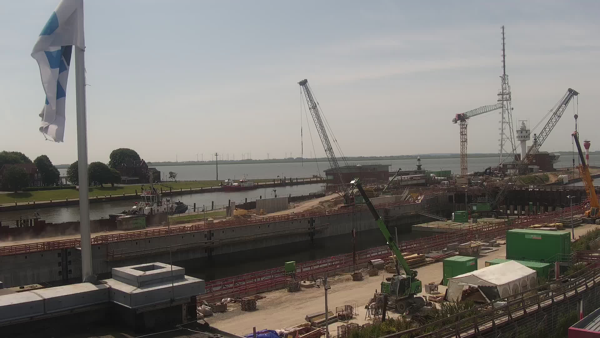 Brunsbüttel: Livestream Schleuse Brunsbüttel / Nord-Ostsee-Kanal ...