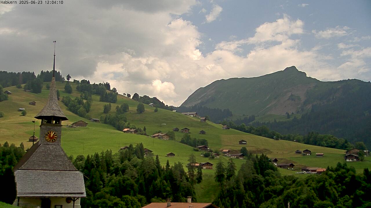 Webcam Habkern: Church of Habkern