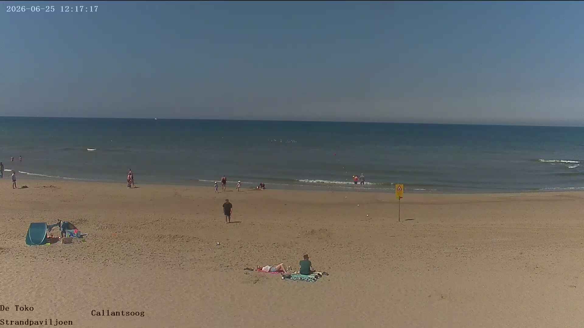 Webcam Callantsoog: HD Beach Panorama