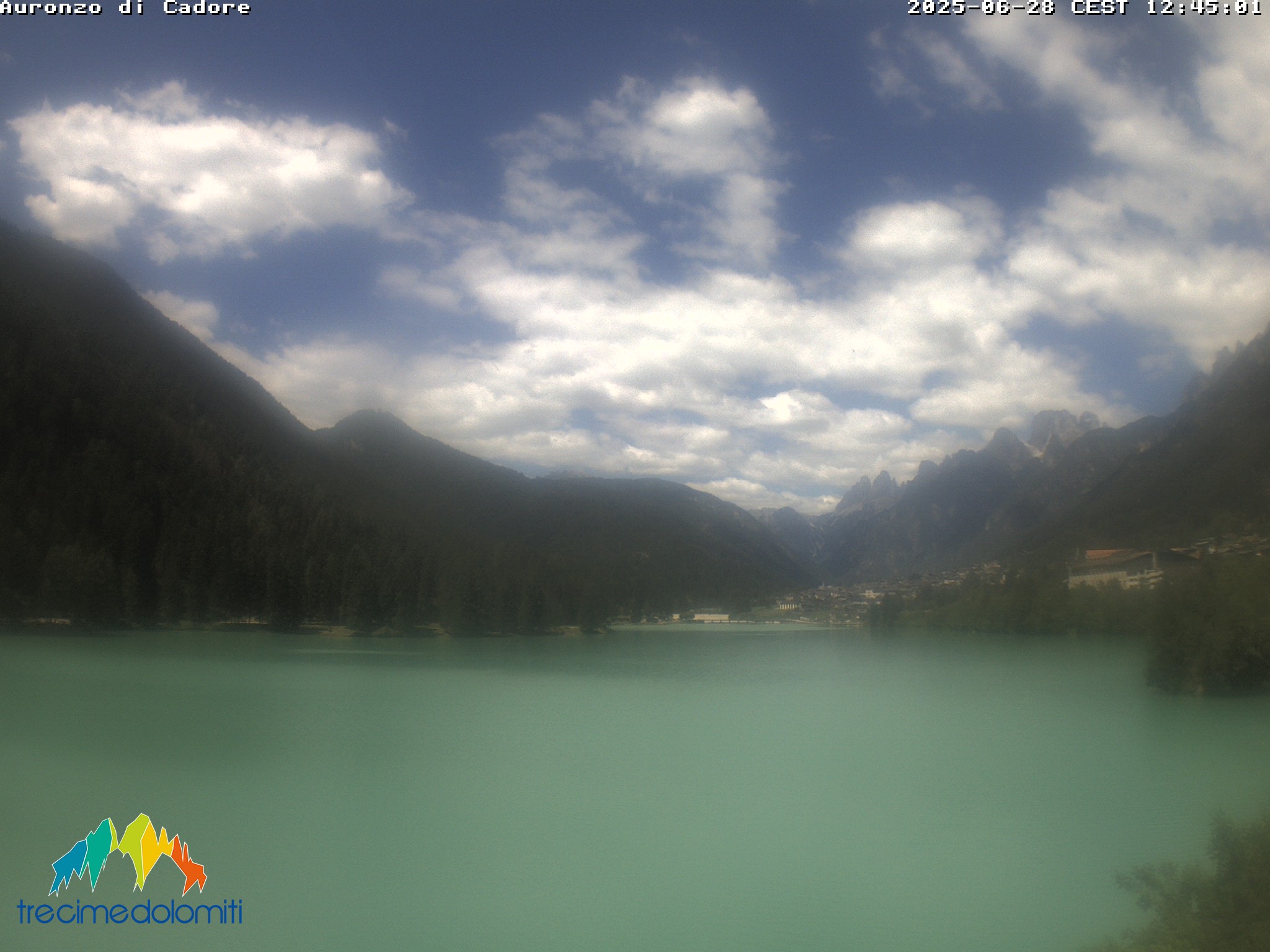 Webcam Auronzo di Cadore: Lago di Auronzo, Lago di Misurina