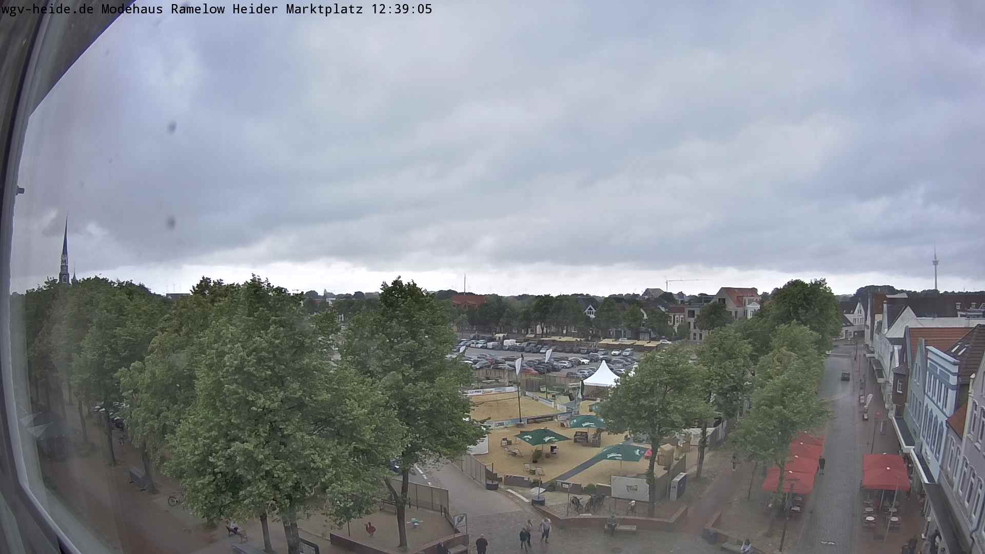 Webcam Heide (Holstein): Heide Market Square from the WGV Heide ...