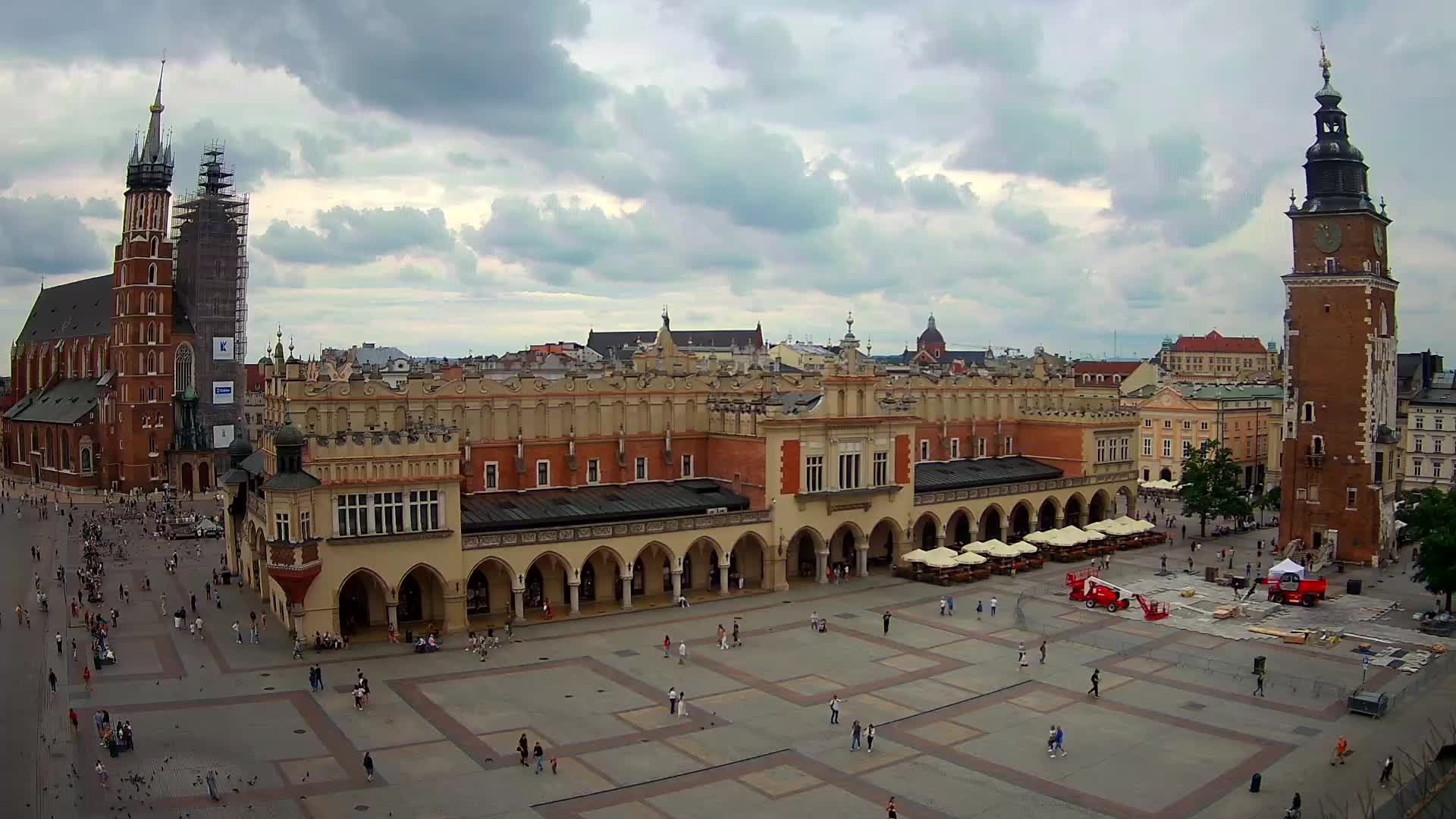 Webcam Krakow: Livestream Historic Center
