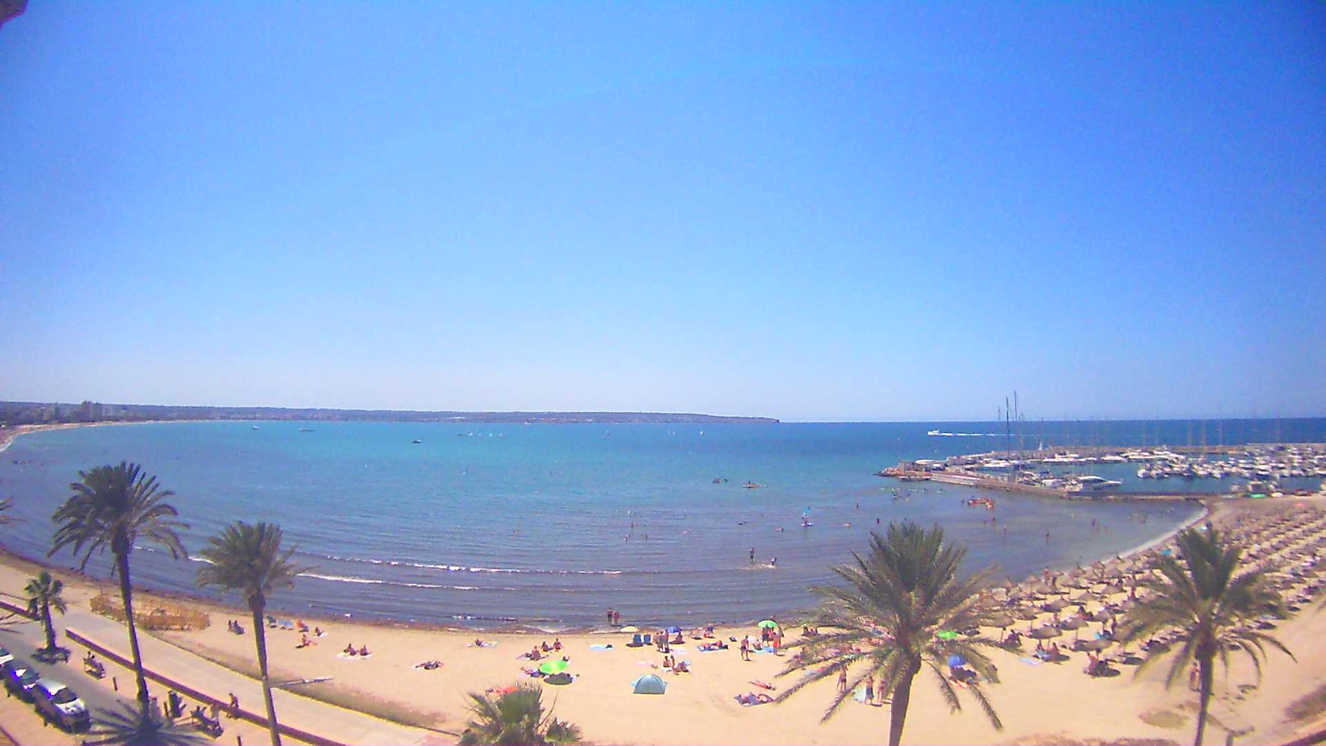 Can Pastilla (Mallorca): HD-Stream Strand - Webcam Galore