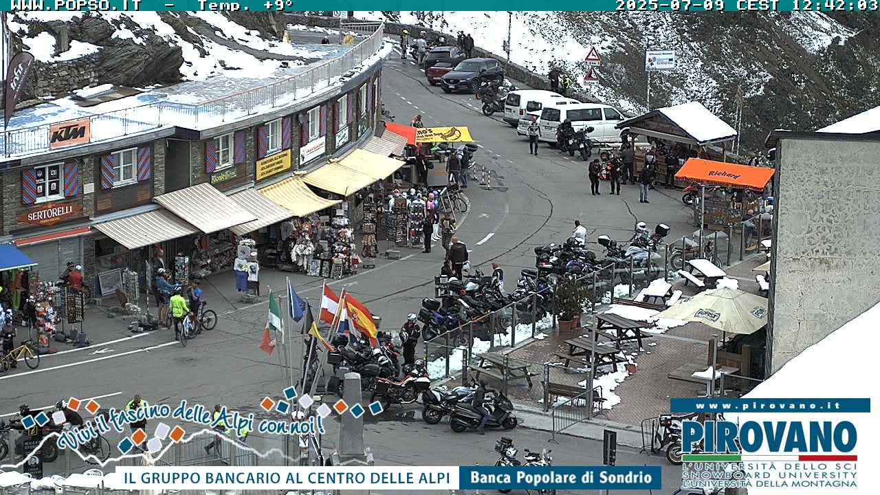 Webcam Stelvio Pass: Several Webcams