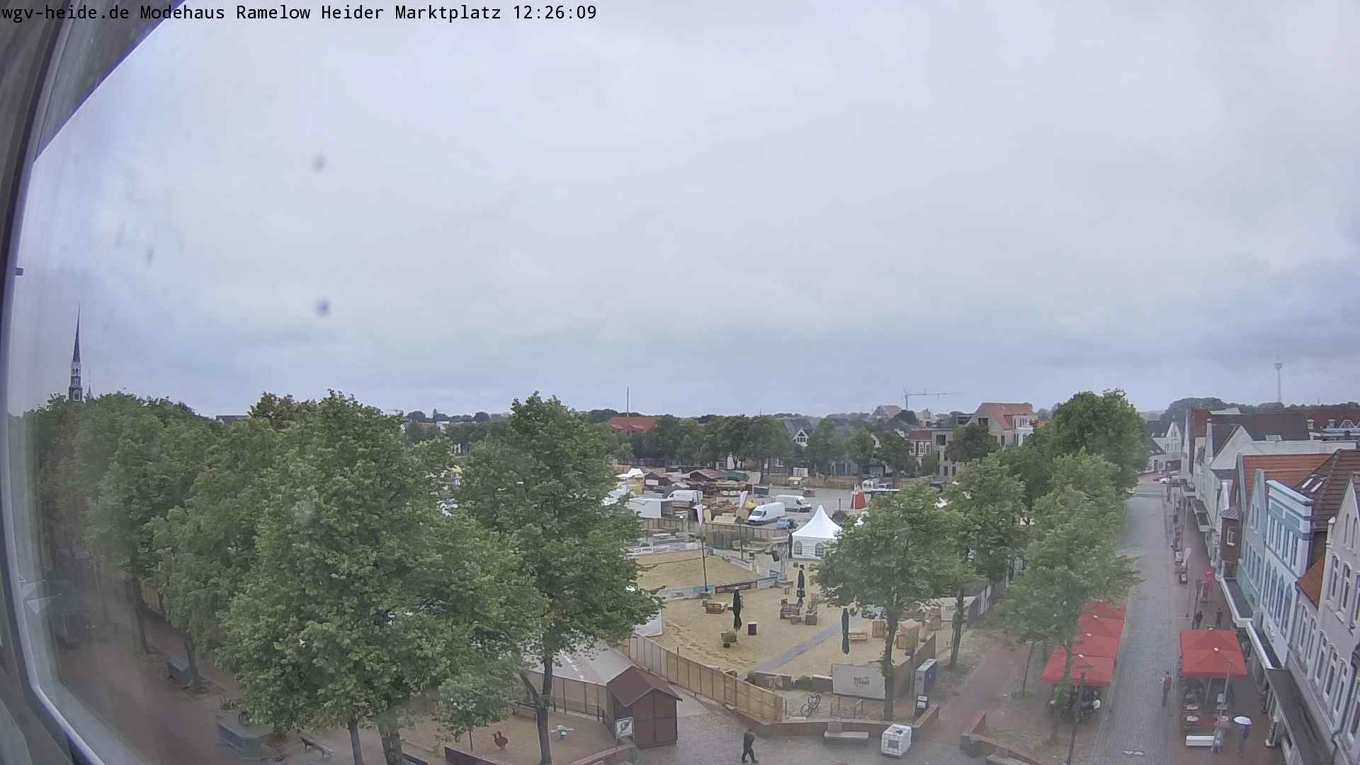 Webcam Heide (Holstein): Heide Market Square from the WGV Heide ...