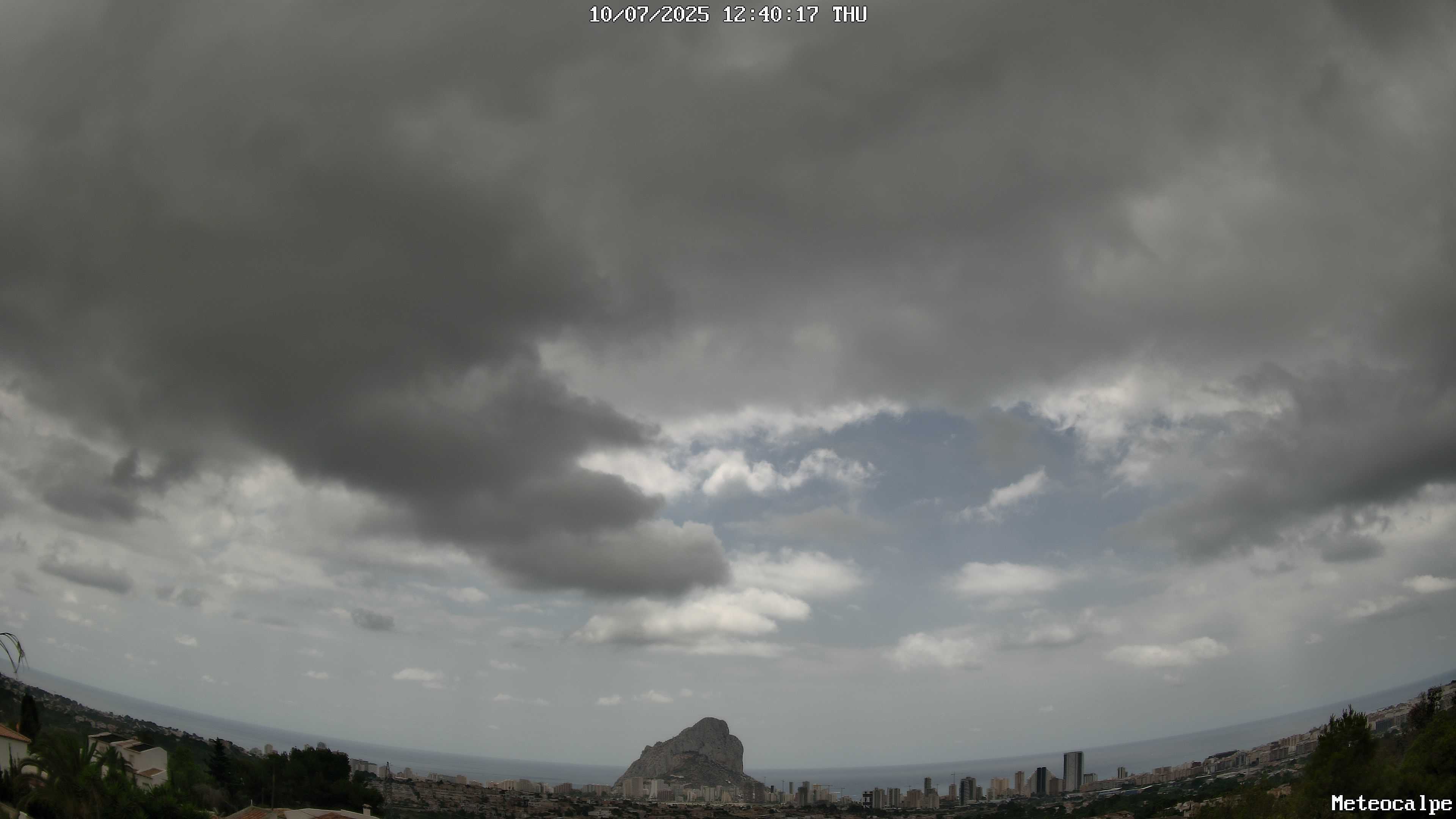 Webcam Calpe: View over Calpe