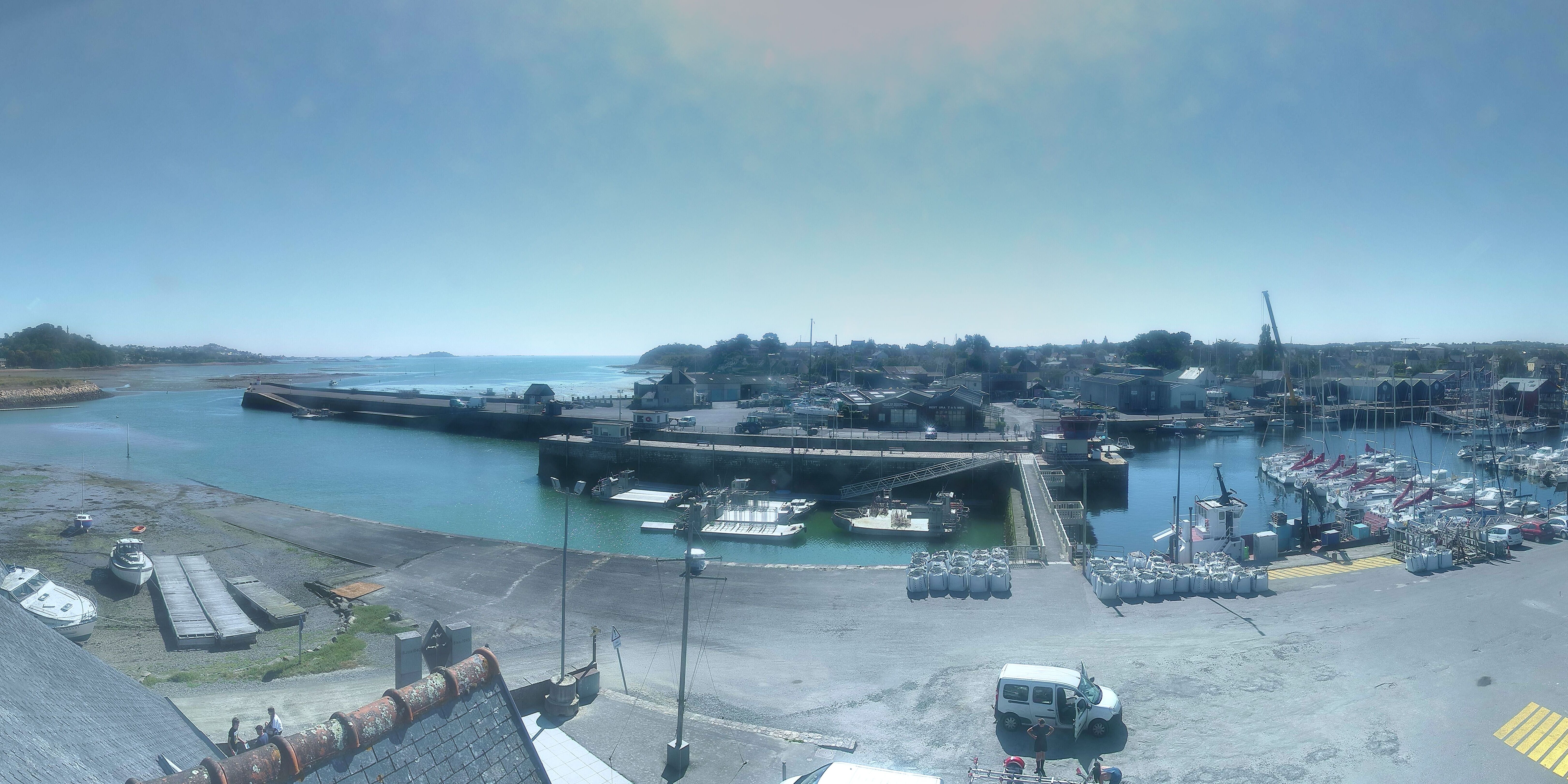 Webcam Paimpol: Panoramique HD