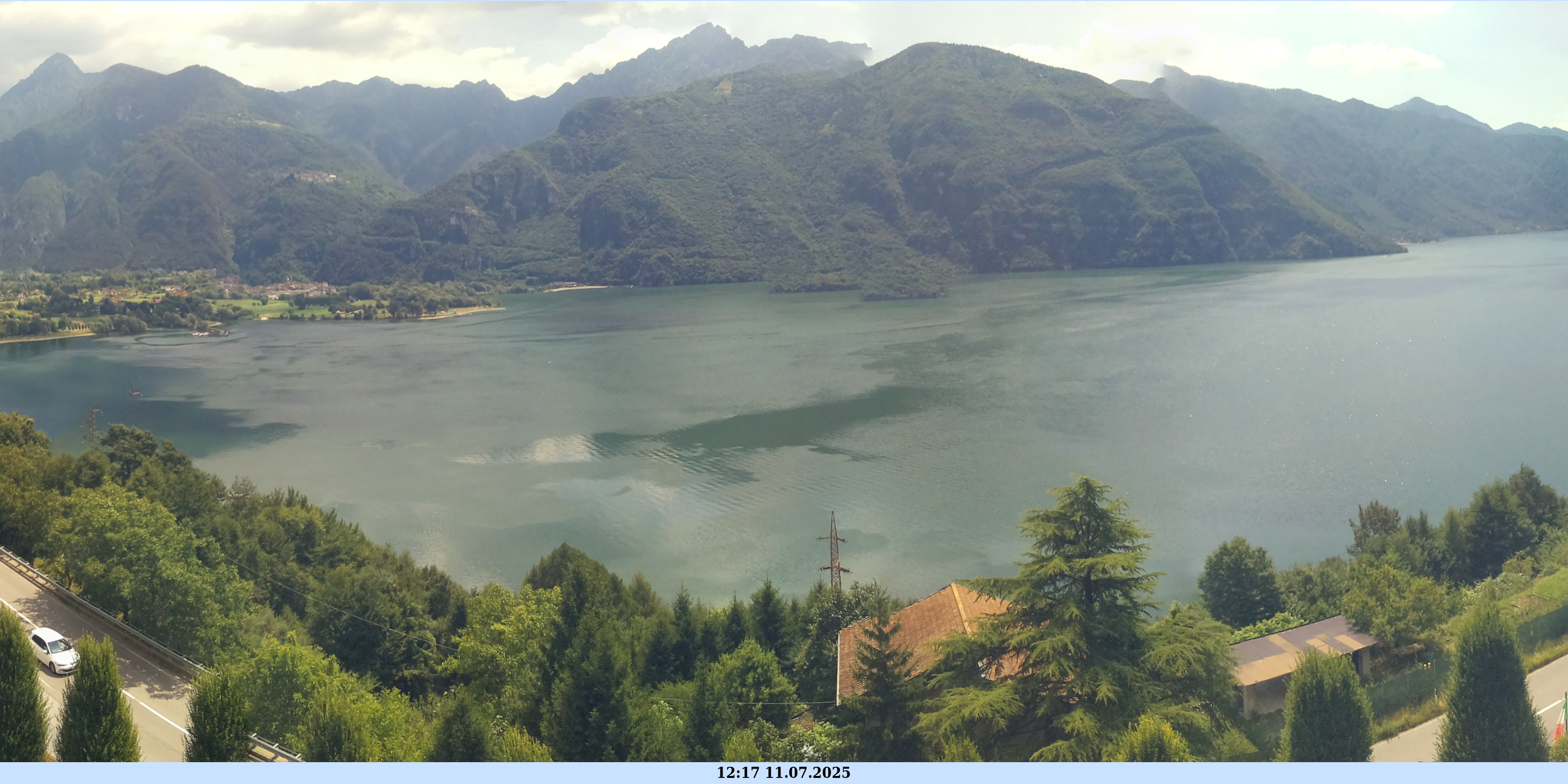 Webcam Ponte Caffaro: Lake Idro