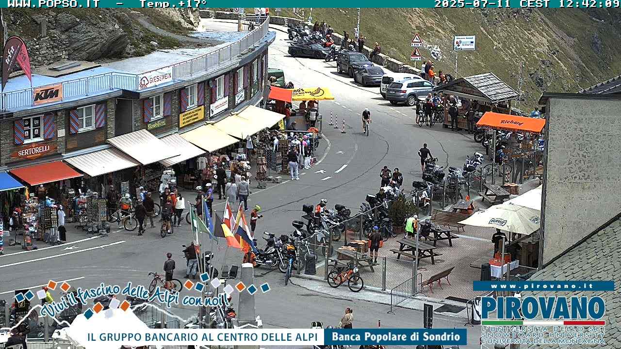 Webcam Stelvio Pass: Several Webcams
