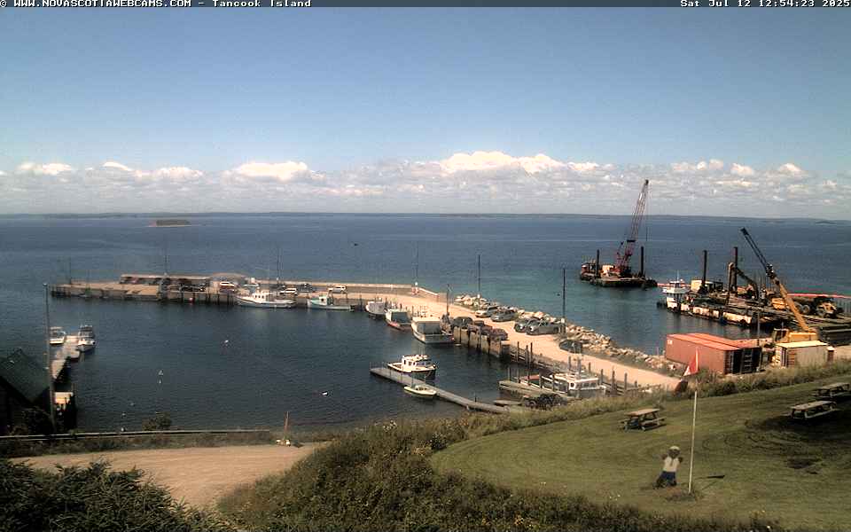 Webcam Big Tancook Island: Tancook Island Wharf