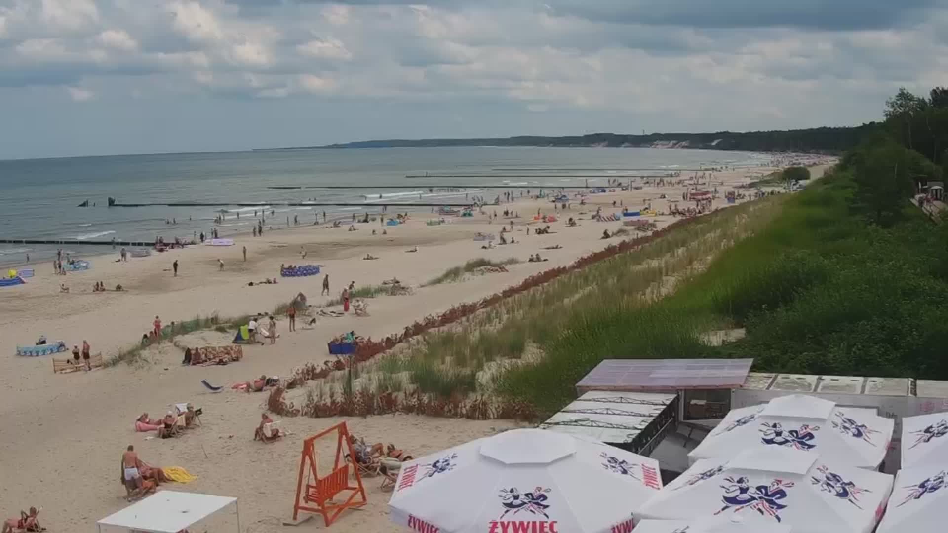 Webcam Ustka: Livestream Beach