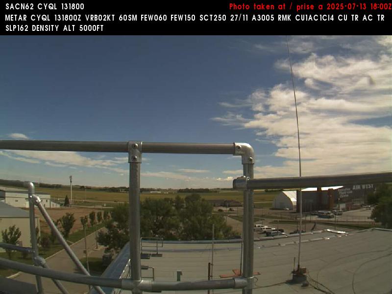 Webcam Lethbridge: Lethbridge Airport (CYQL)