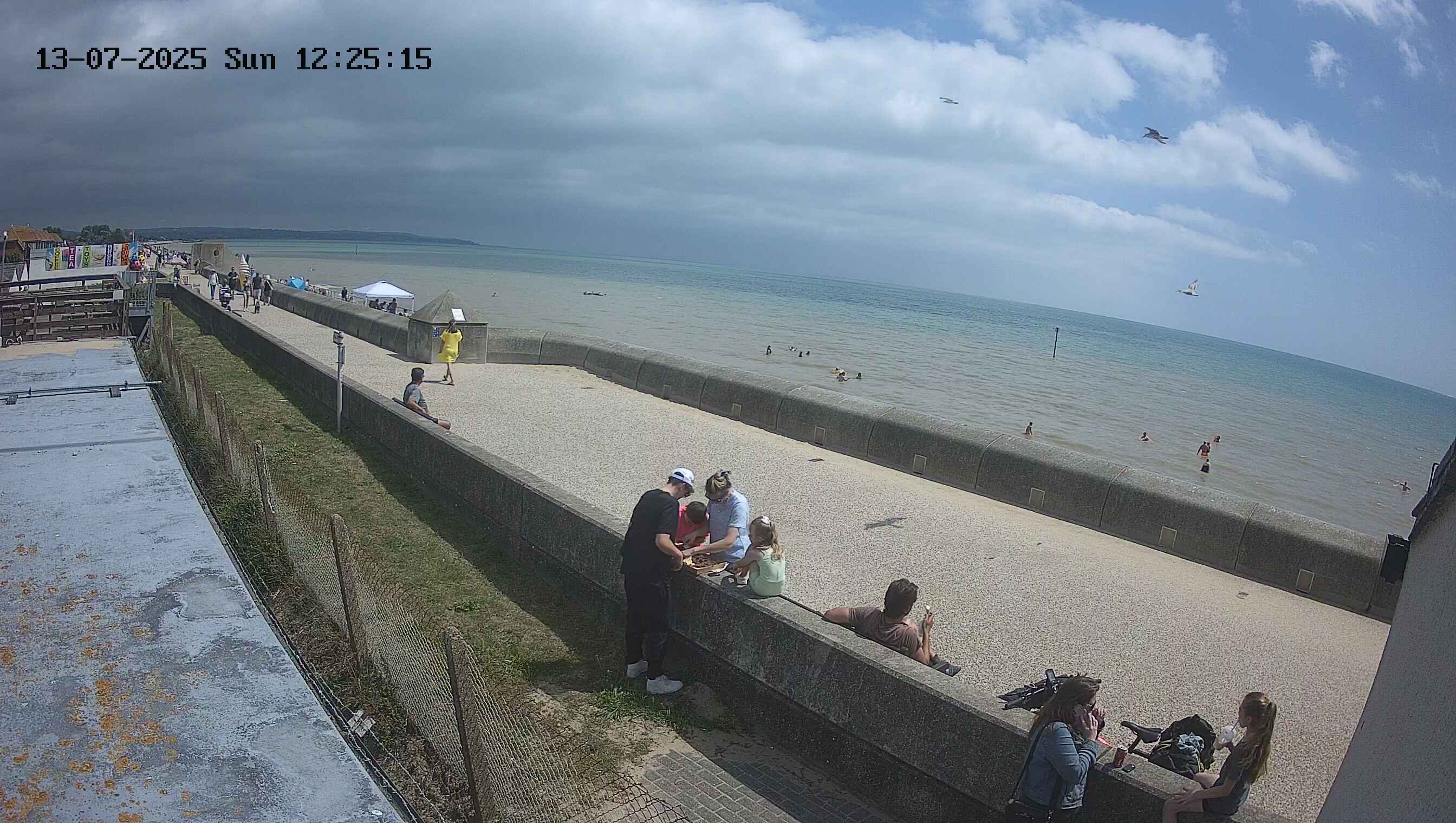 Webcam Dymchurch: Dymchurch Beachcam
