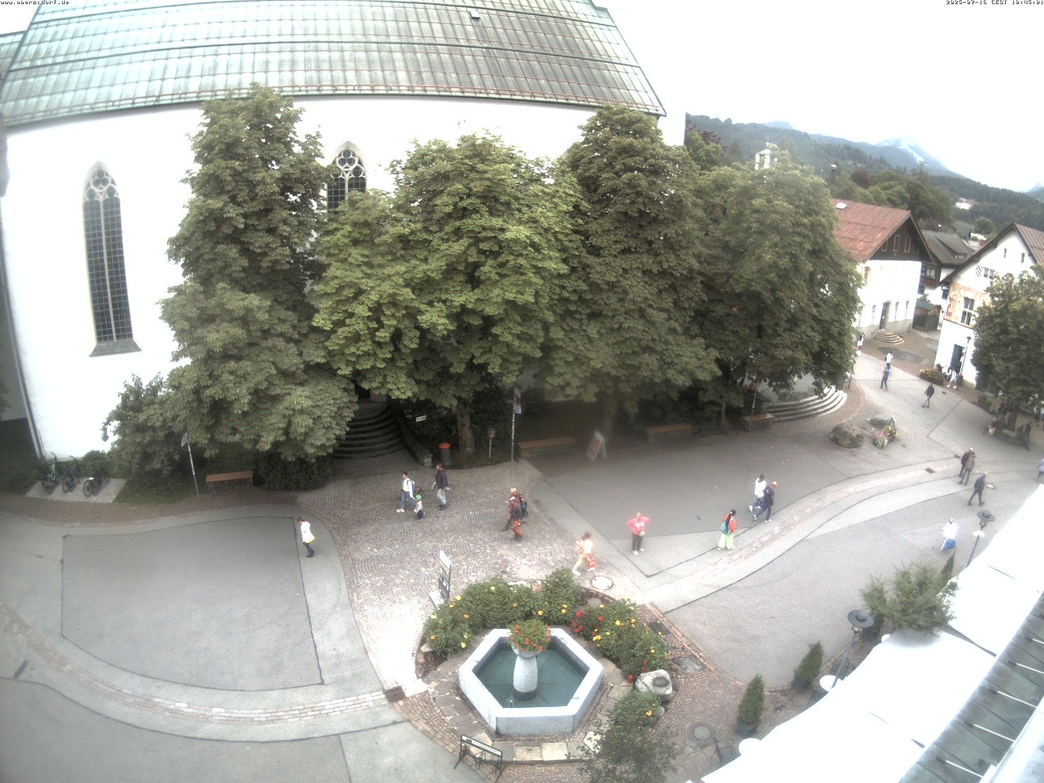 Marktplatz Oberstdorf Fugangerzone