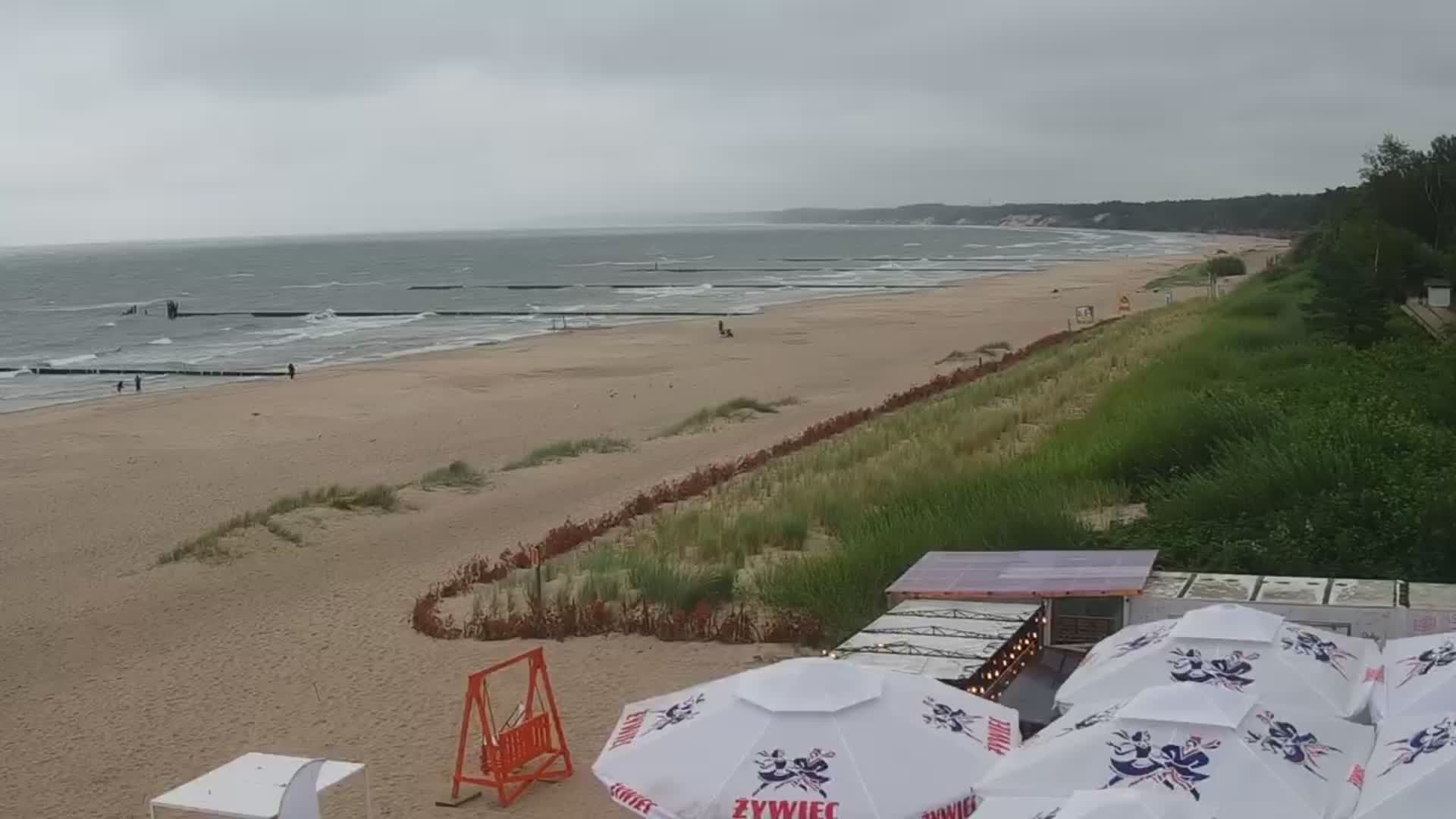 Webcam Ustka: Livestream Beach