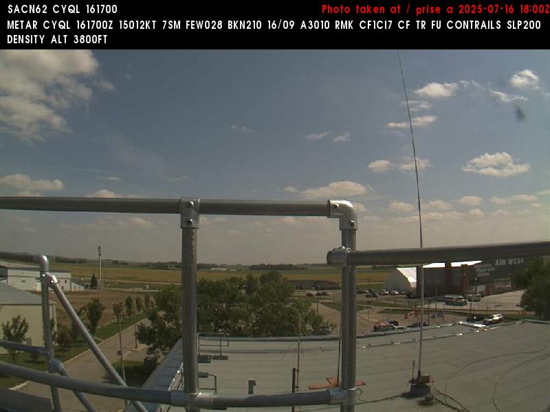 Webcam Lethbridge: Lethbridge Airport (CYQL)