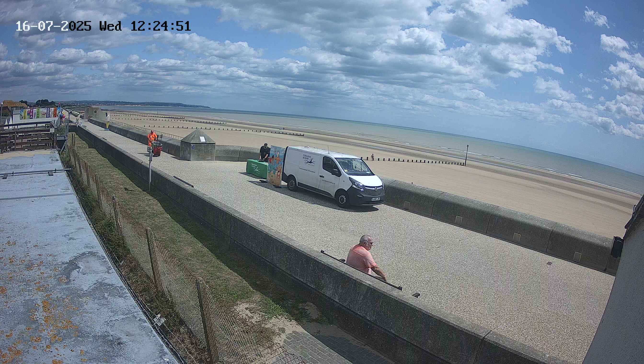 Webcam Dymchurch: Dymchurch Beachcam