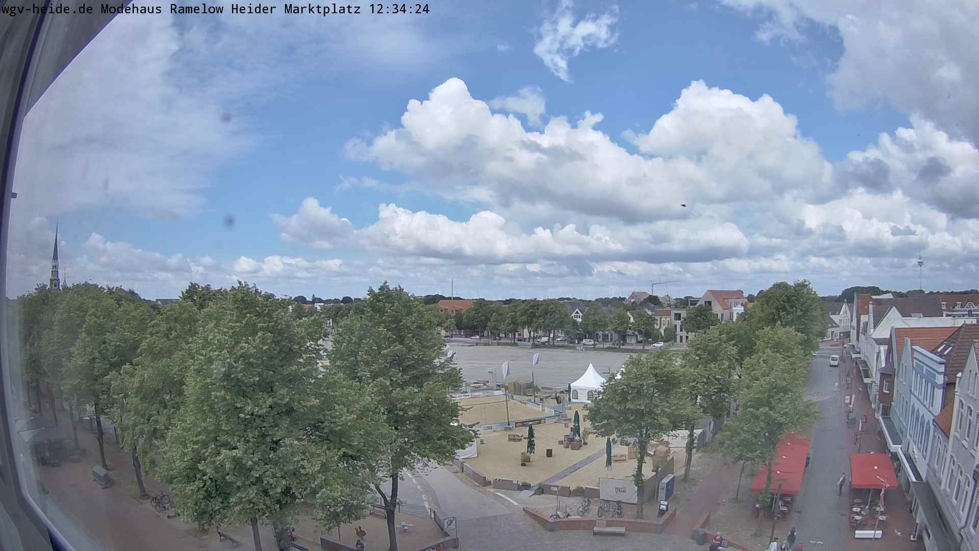 Webcam Heide (Holstein): Heide Market Square from the WGV Heide ...