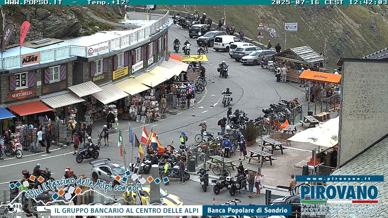 Webcam Stelvio Pass: Several Webcams