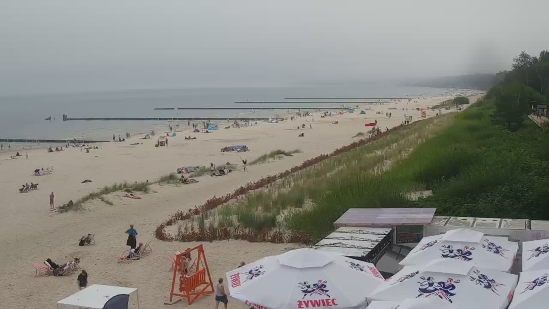 Webcam Ustka: Livestream Beach