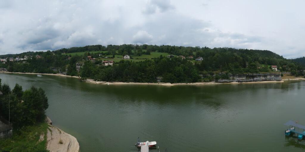 Webcam Les Brenets: 360° Panorama Les Brenets