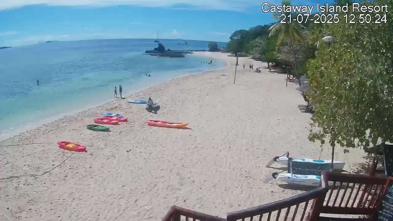 Webcam Castaway Island: Fiji Webcam