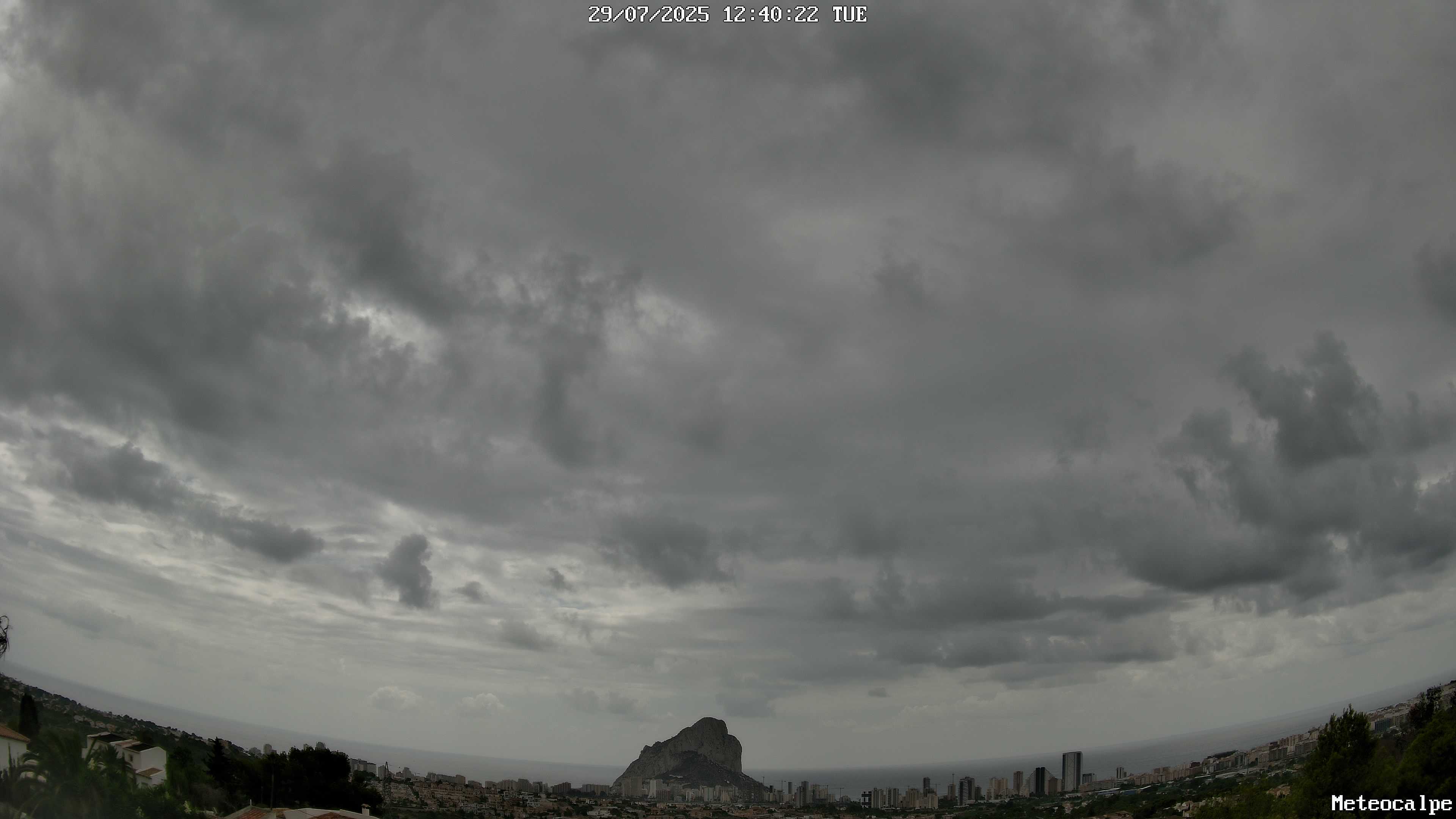Webcam Calpe: View over Calpe