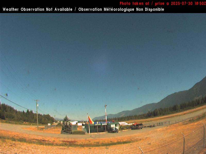 Webcam Port Alberni: Alberni Valley Regional Airport (CBS8)