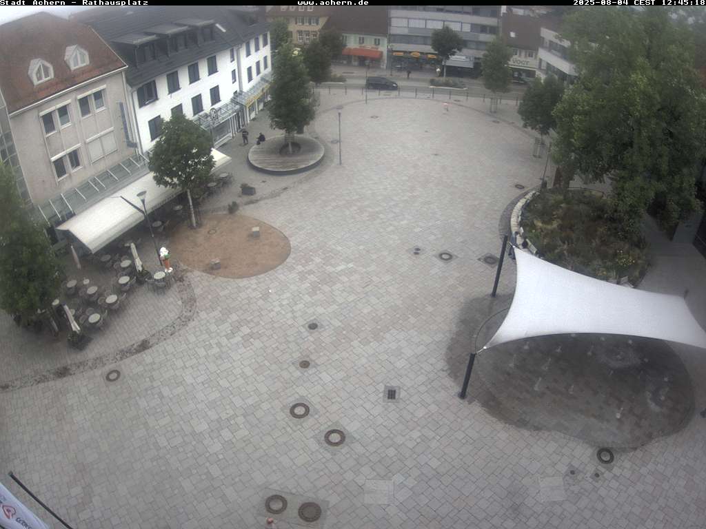 Webcam Achern: Rathausplatz