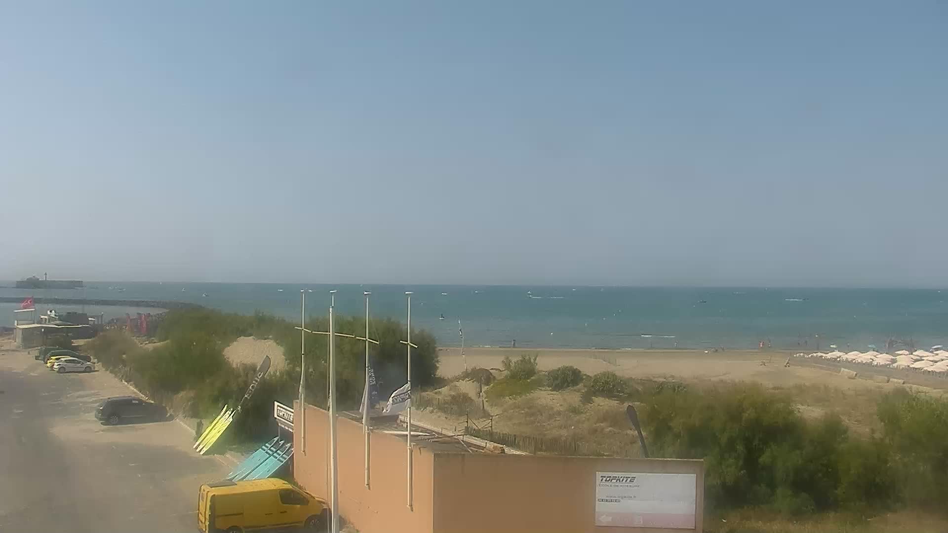 Webcam Cap d'Agde: Plage Richelieu est