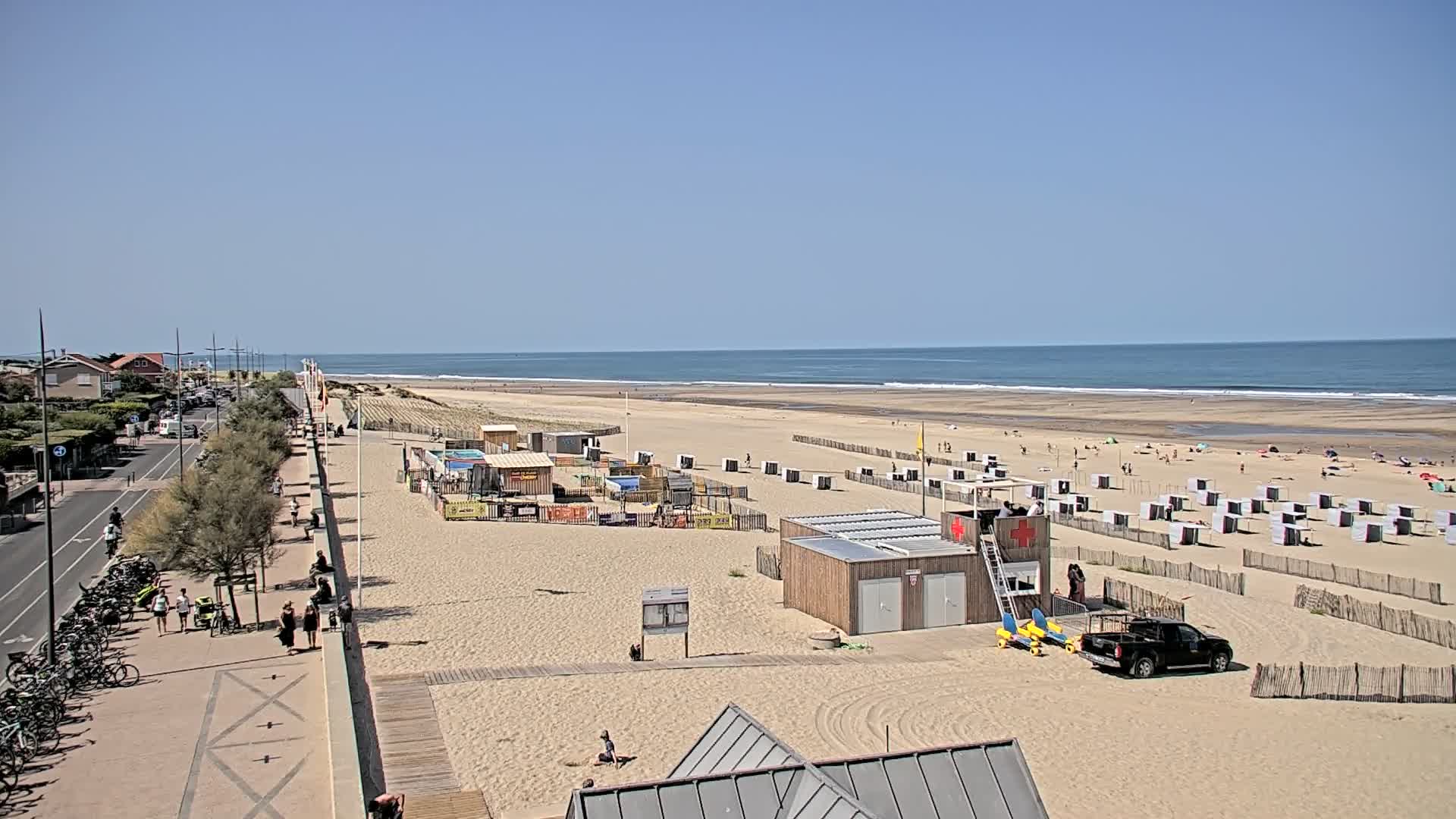 Webcam Soulac-sur-Mer: Beach Panorama