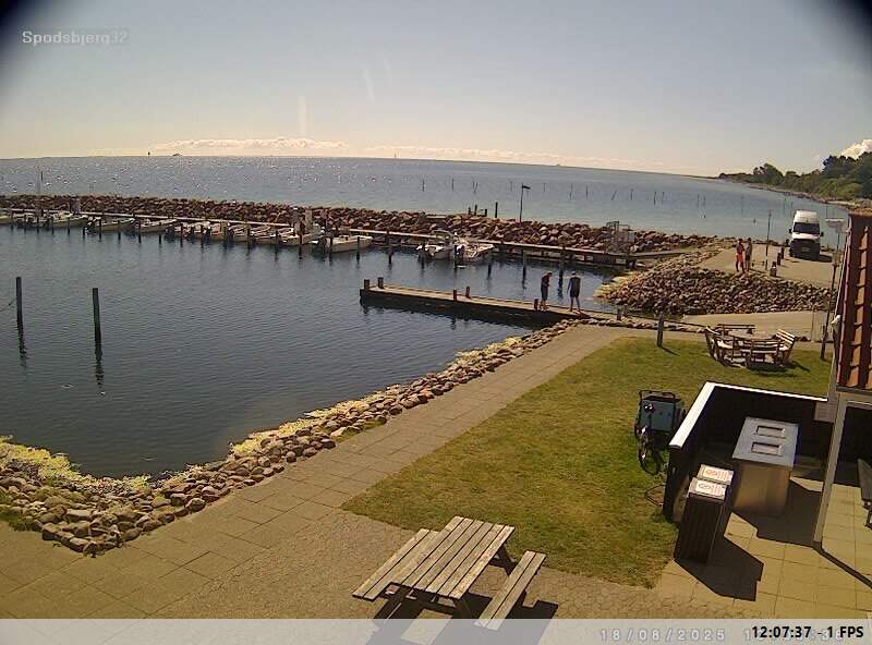 Spodsbjerg (Langeland): Spodsbjerg Hafen - Webcam Galore