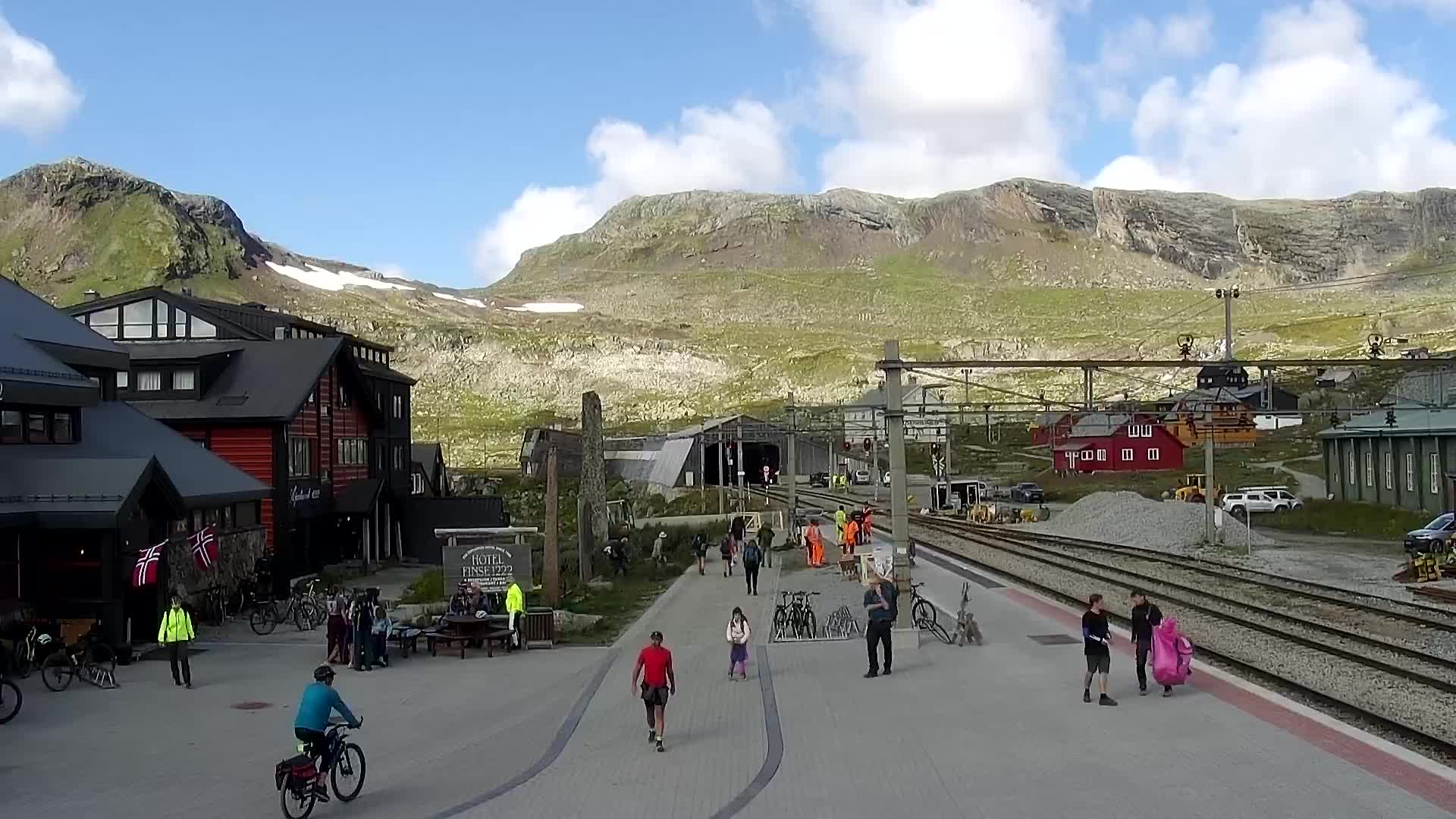 Webcam Finse: Finse Train Station