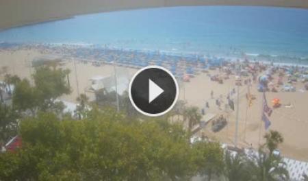 Webcam Benidorm: HD Stream Levante Beach
